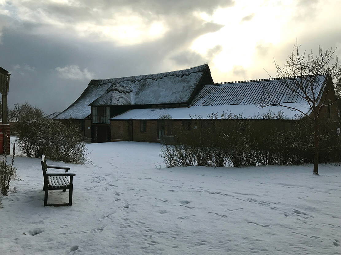 The Beast from the East - Dingle Marsh Barns